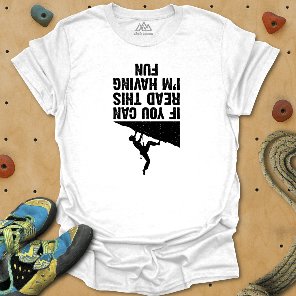 Having Fun Inverted Tee – Chalk & Stone